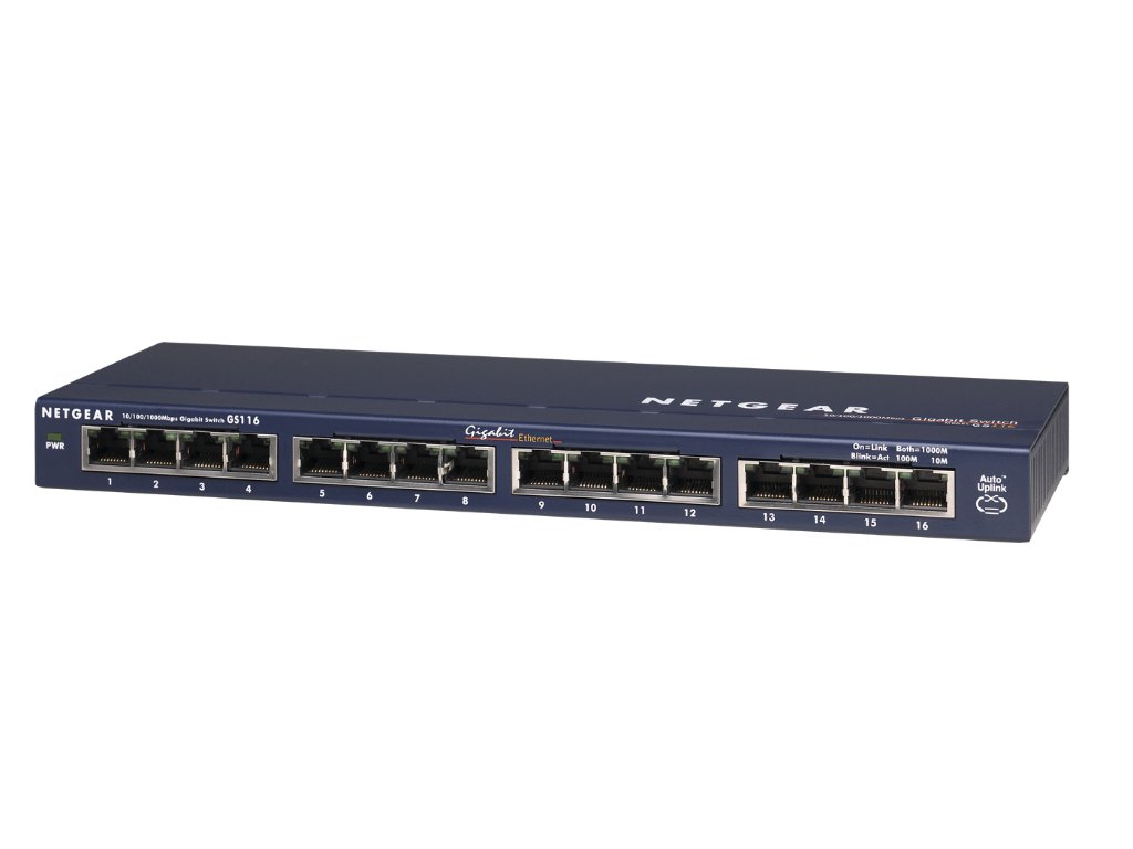 Netgear GS116UK 16-Port Switch | NetXL