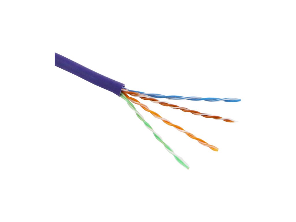 Cat5e 305m Cable - Violet | NetXL