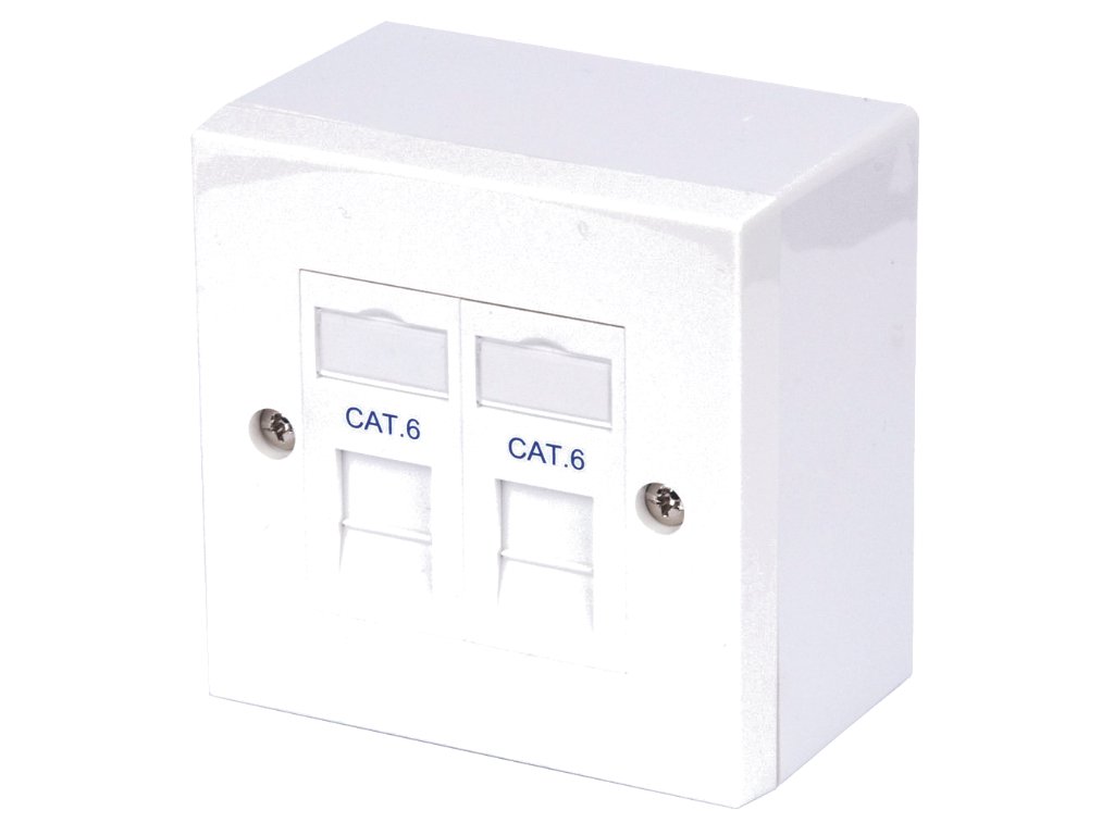 CAT6 RJ45 Twin Outlet Kit | NetXL