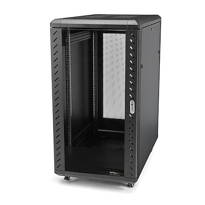 4-Post 22U Lockable Server Rack Cabinet | NetXL