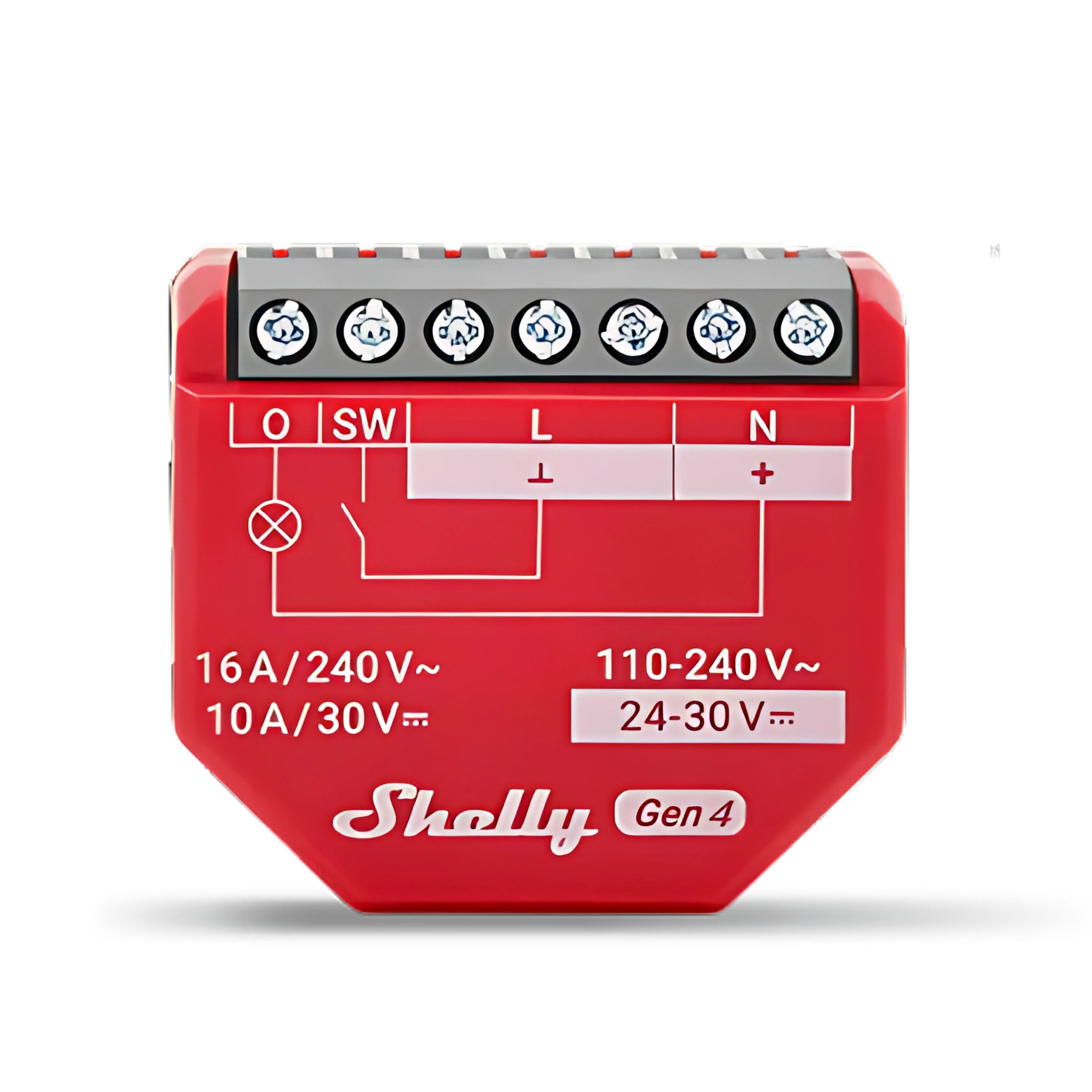 Shelly 1PM Gen4 WiFi & Zigbee Operated Relay with Power Metering | NetXL