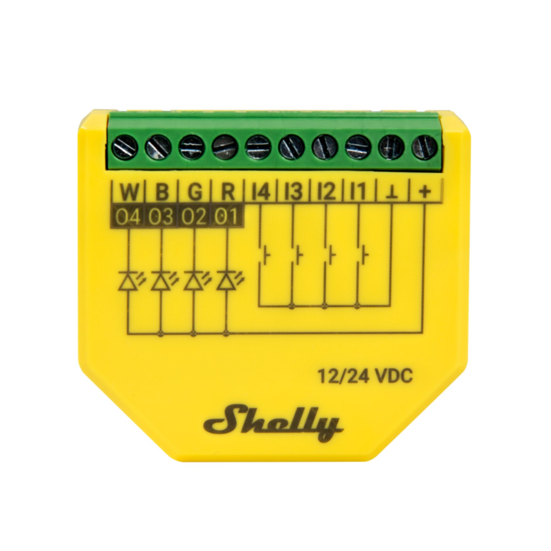 Shelly Plus RGBW PM WiFi RGBW Controller with Power Measuring | NetXL