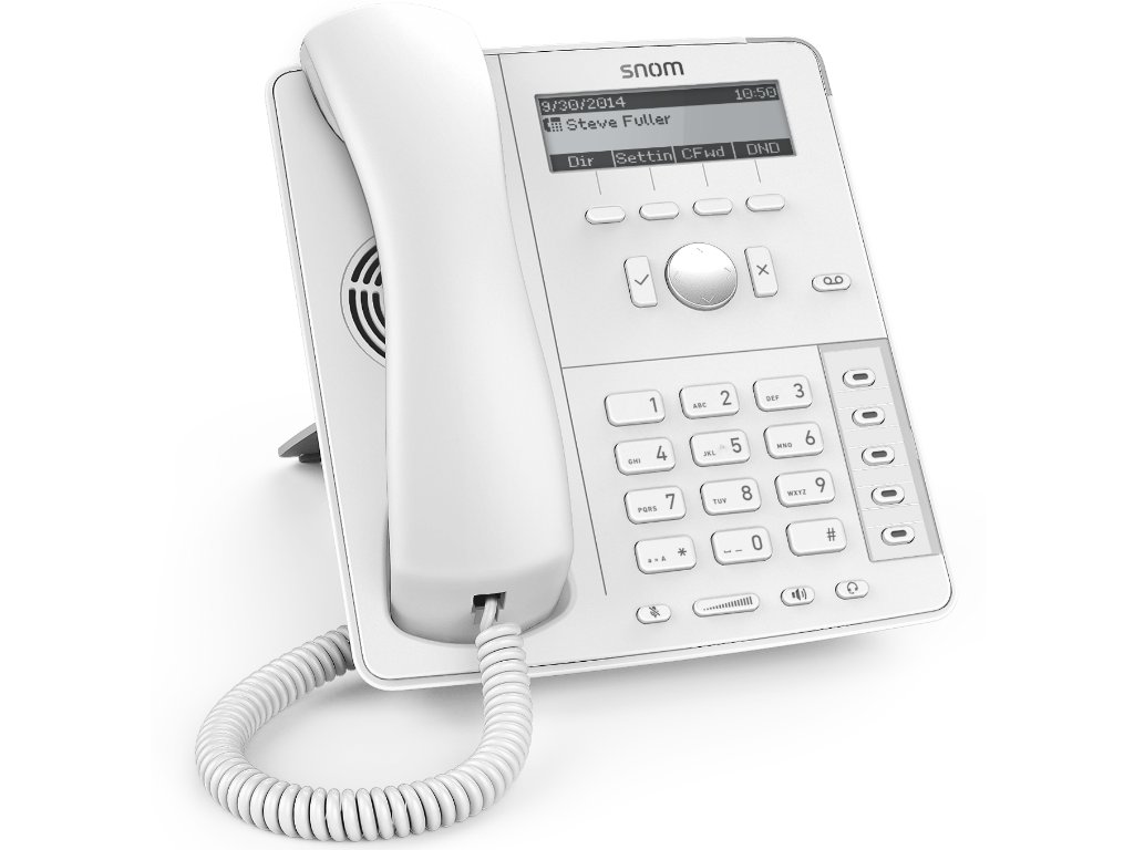 Snom D715 Phone in White | NetXL